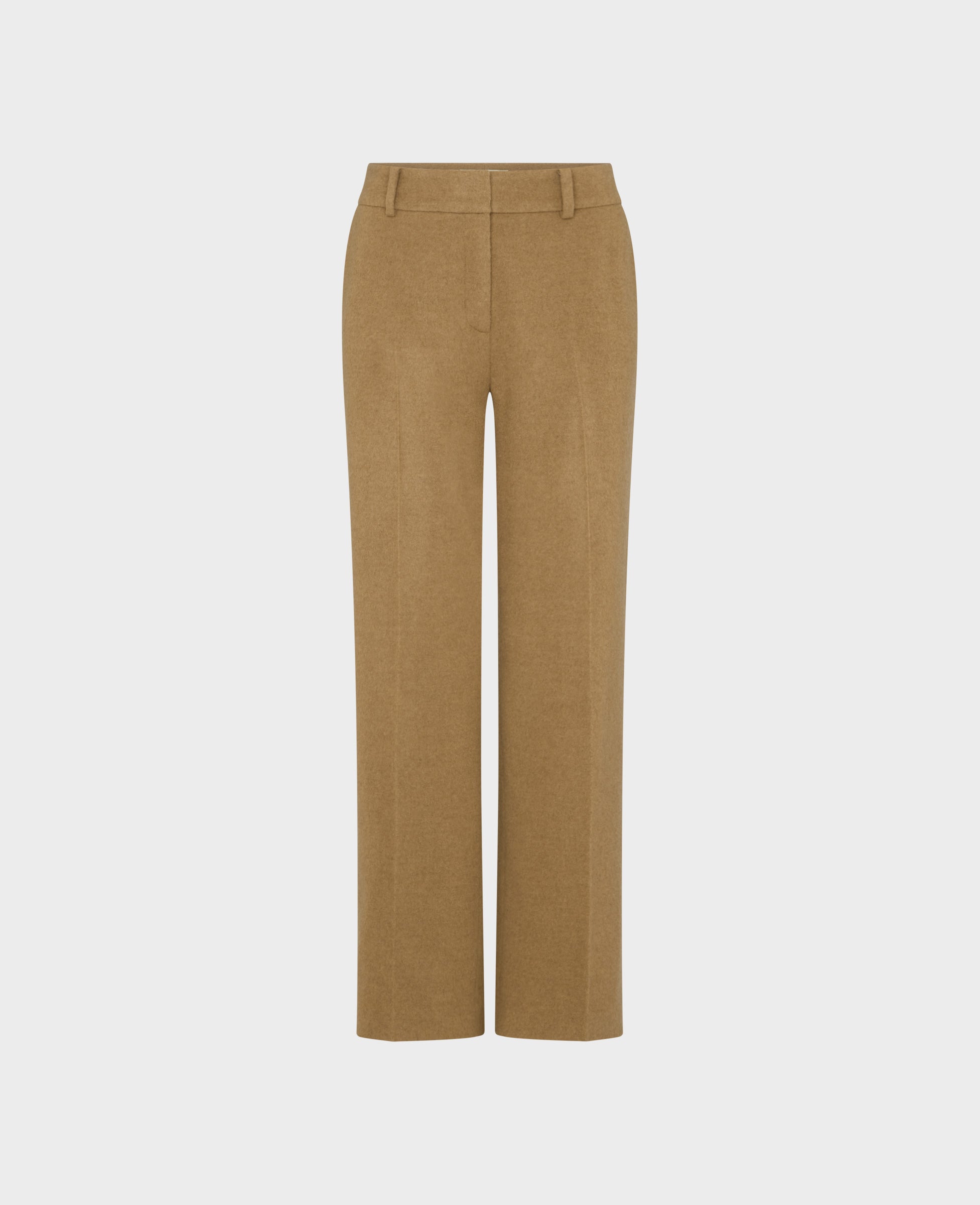Camel wool pants store
